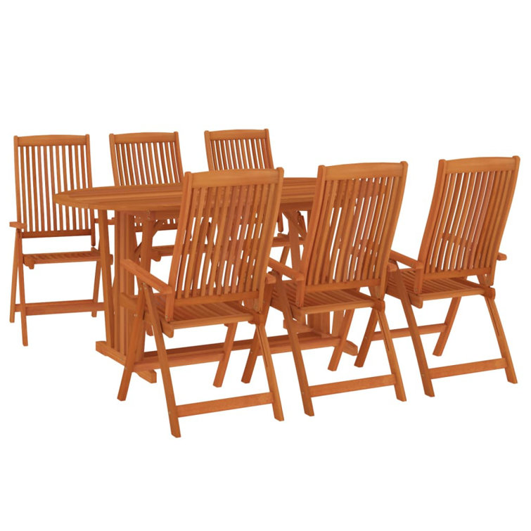 Rosalind Wheeler Conol Round 6 - Person 160cm Long Dining Set | Wayfair.co.uk